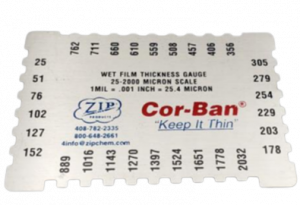 Wet Film Thickness Gauge - Zip-Chem®